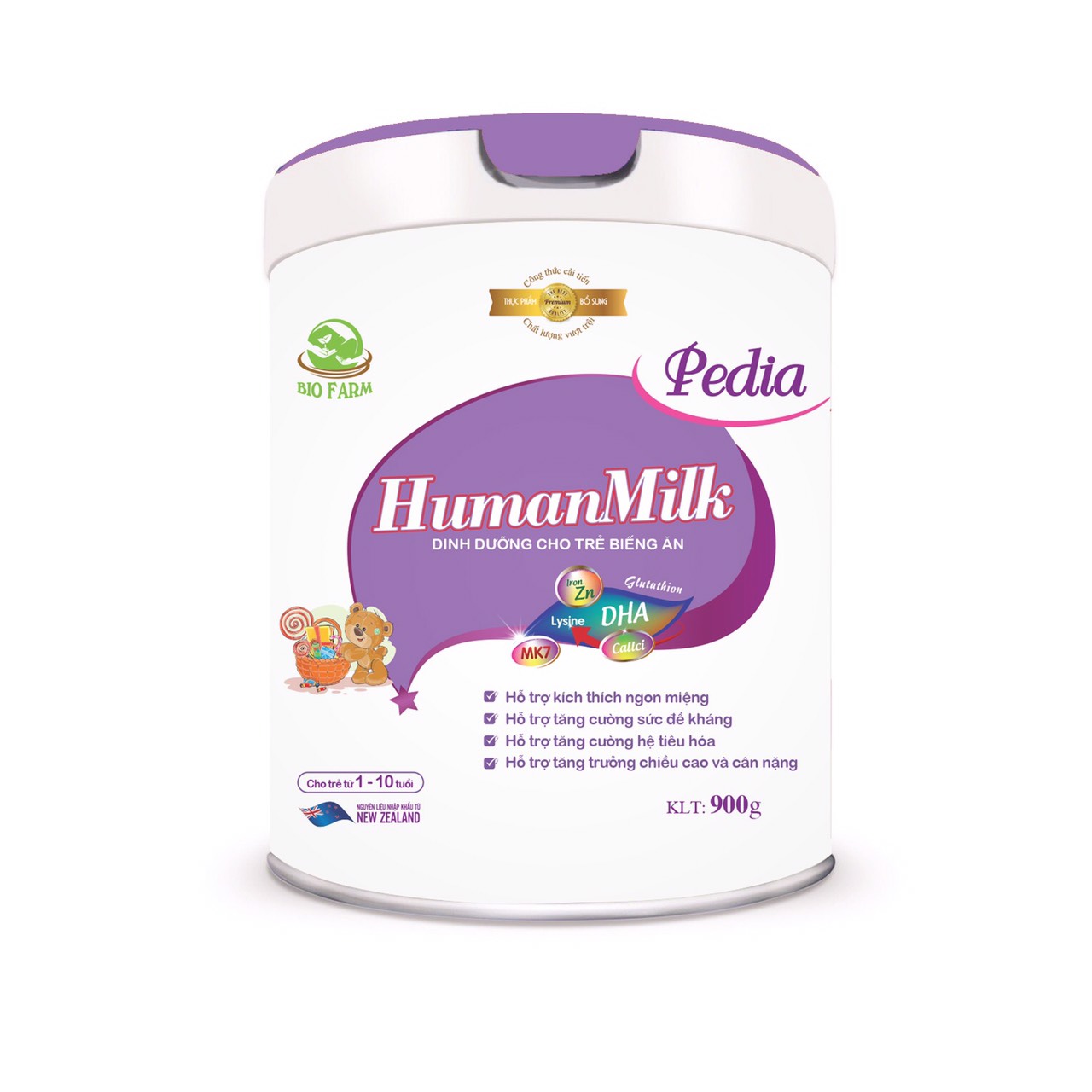 Sữa bột HUMAN MILK PEDIA – Dinh dưỡng cho trẻ biếng ăn.-FREE SHIP ...